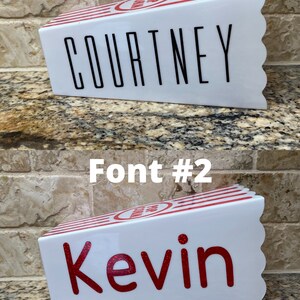 Personalized Classic Popcorn Bin, Popcorn Container for Movie Night ...