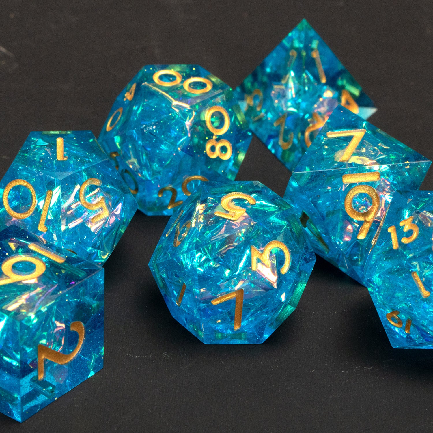 Resin dnd dice set / dungeons and dragons / d&d dice / | Etsy