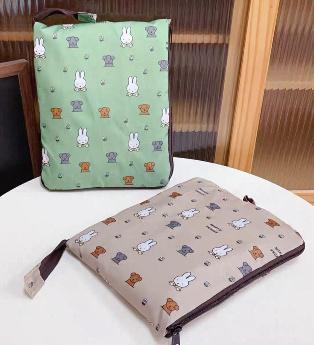 Adorable Foldable Miffy Travel Luggage Bag - Etsy