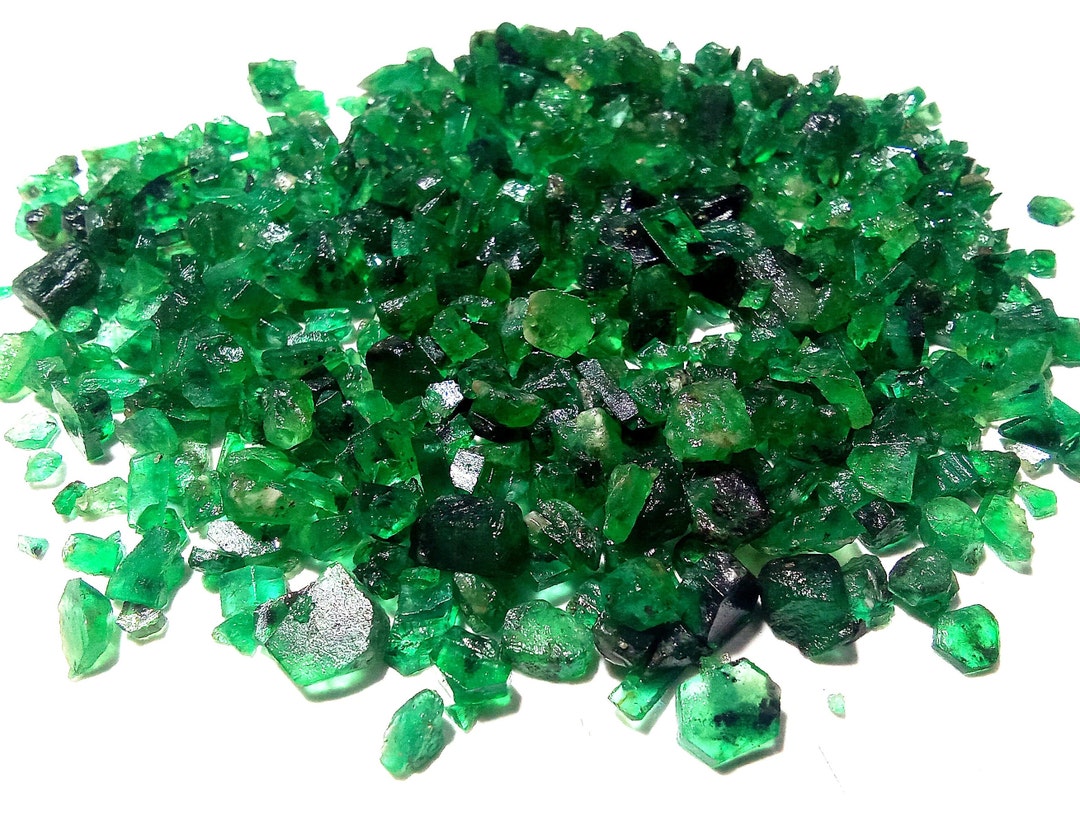 Natural Green Emerald Rough Green Emerald Rough CERTIFIED Top Quality ...