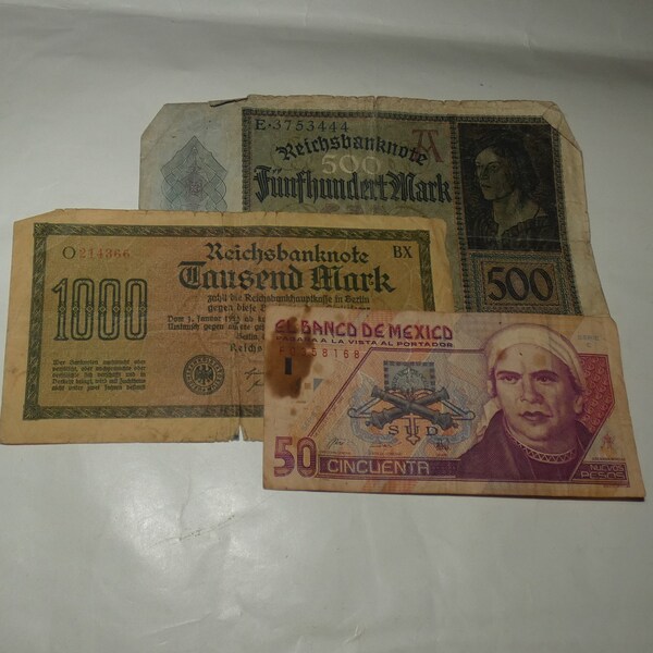 German Banknotes - Etsy