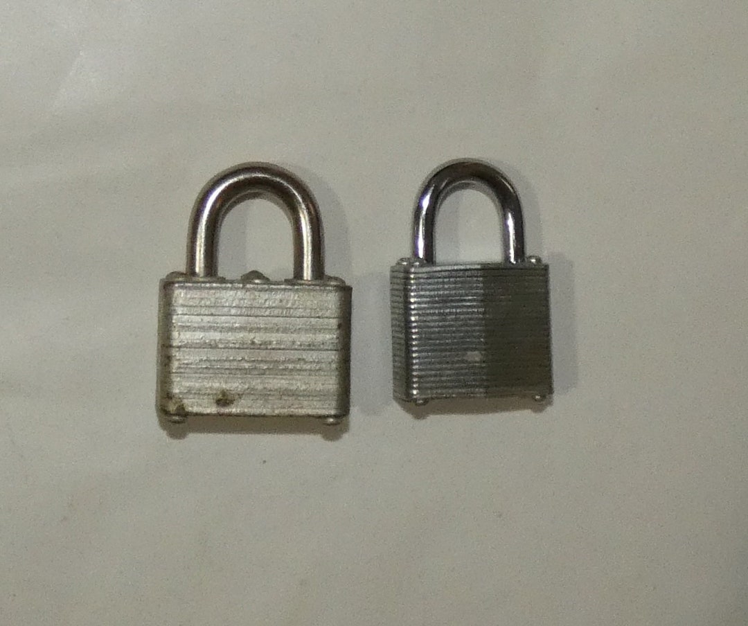 2 Locks a Master Lock 1950's VG an ILCO Lock 1980's VF - Etsy