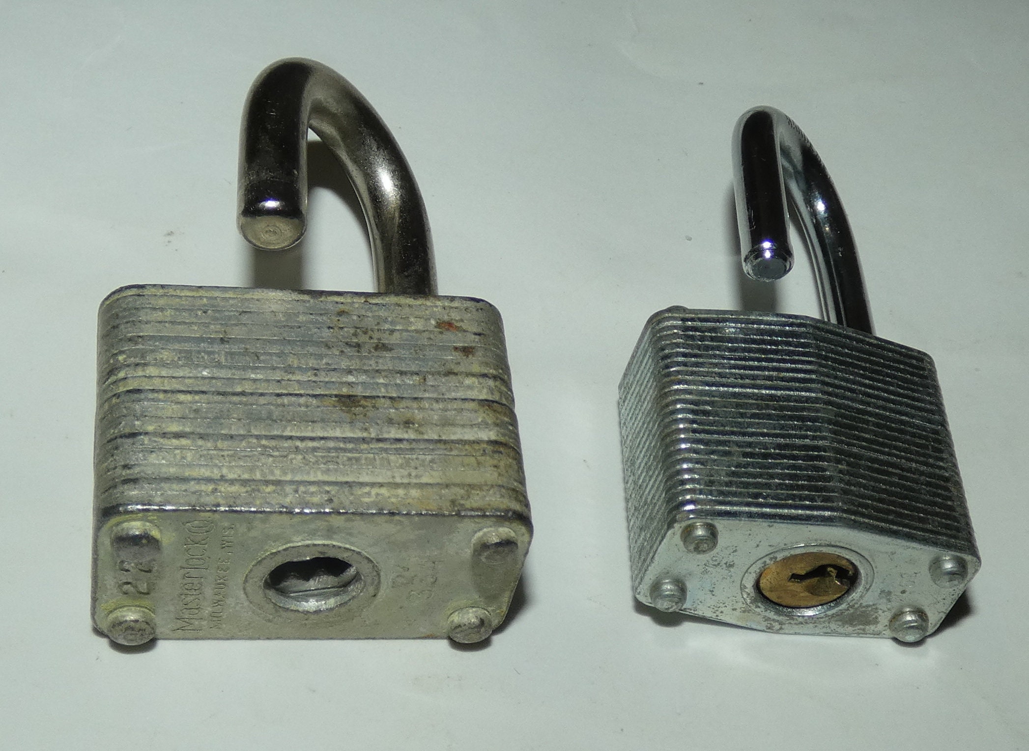 2 Locks a Master Lock 1950's VG an ILCO Lock 1980's VF - Etsy