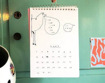 Floral Riso Print - Etsy