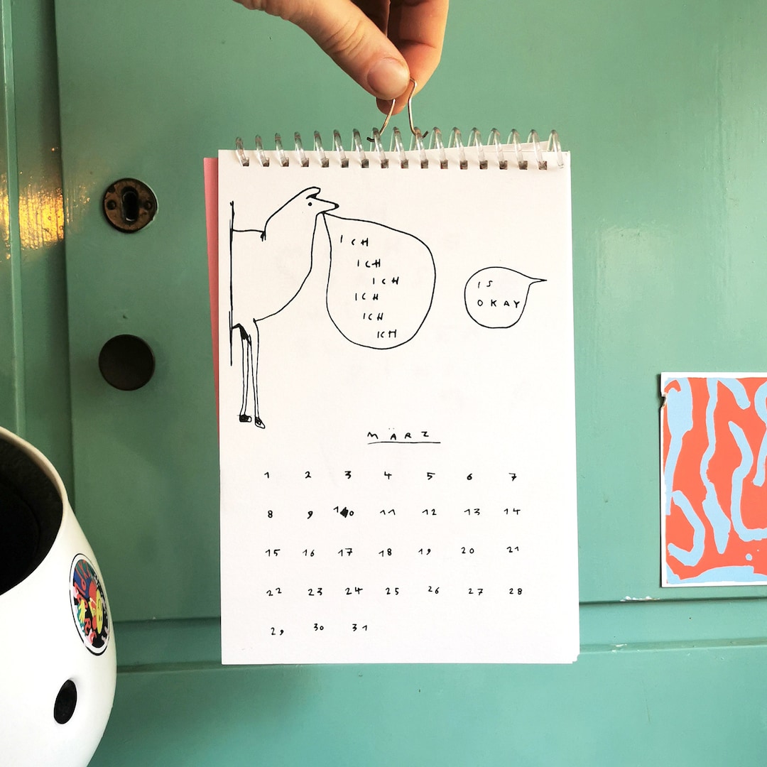 RISO Calendars - for Every Year! - Etsy