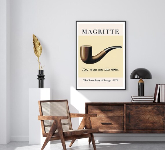 Rene Magritte The Treachery Of Images