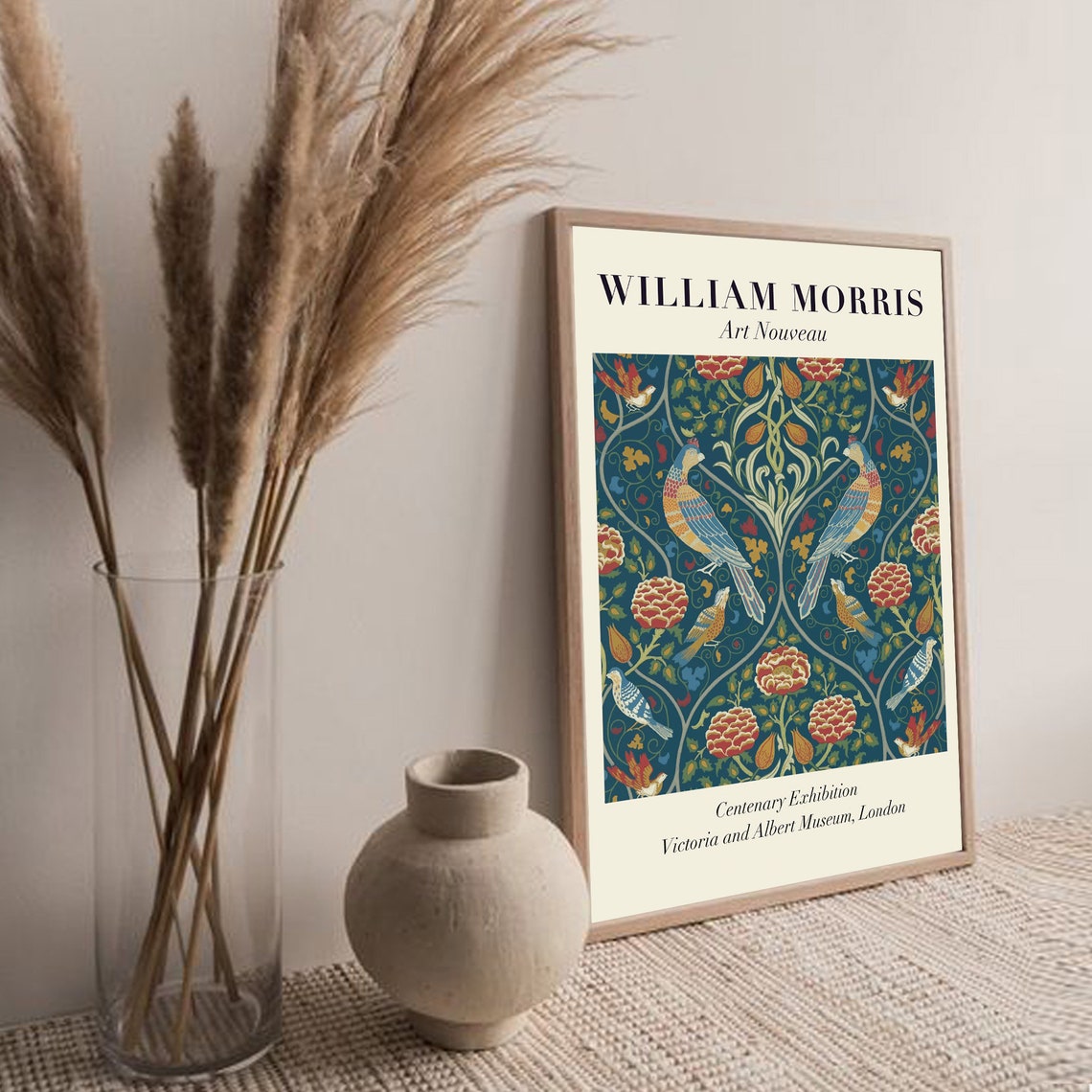 William Morris Exhibition Poster William Morris Print - Etsy