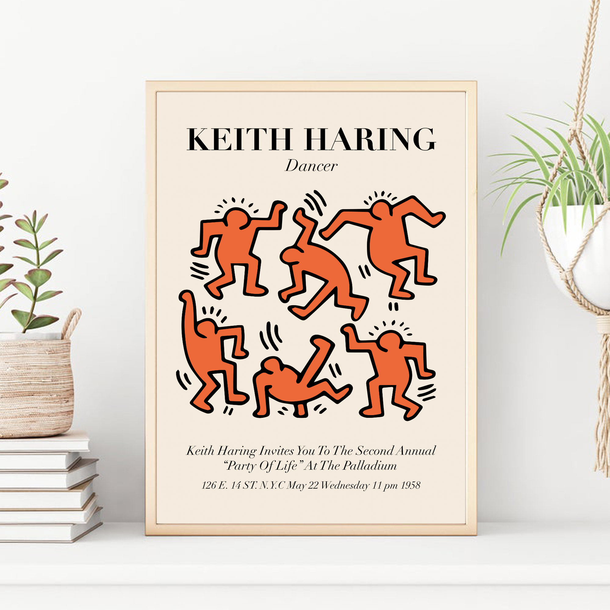 Keith Haring Dancing Figures Name