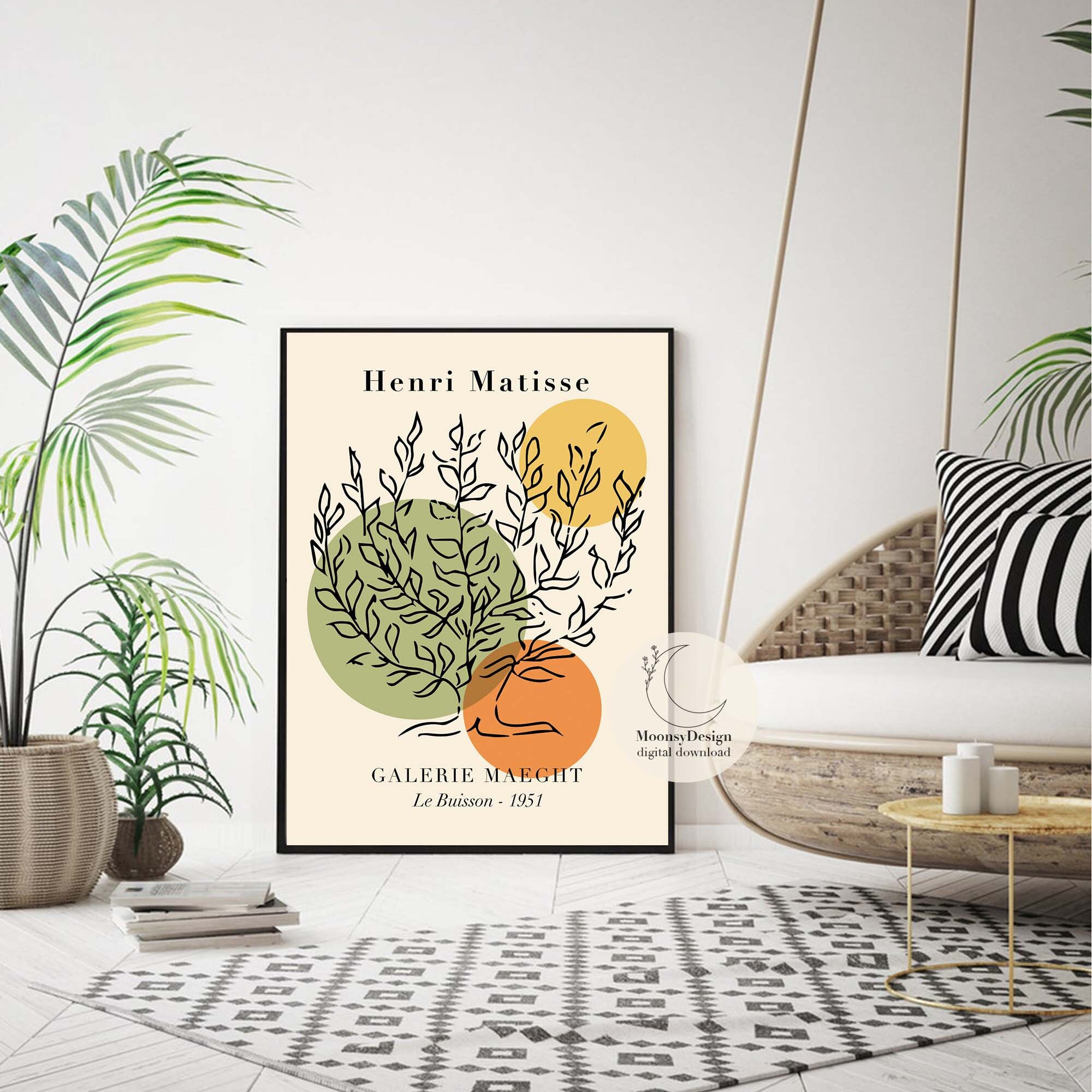 Matisse Print Matisse Tree Poster Matisse Print Download | Etsy