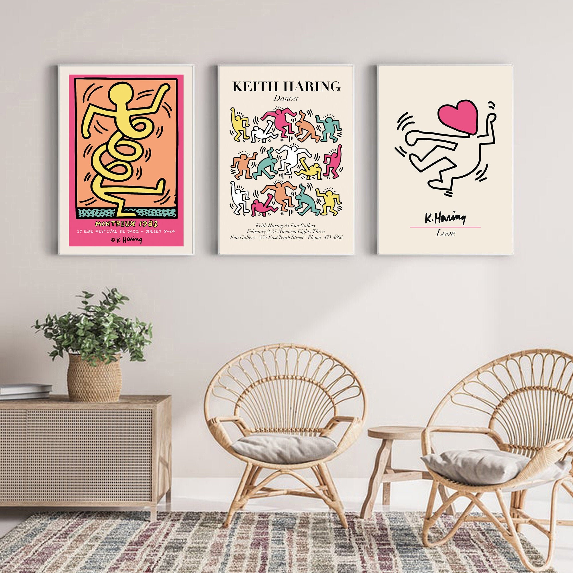Set of 3 Prints Set of Three Wall Art Gallery Wall Bundle - Etsy