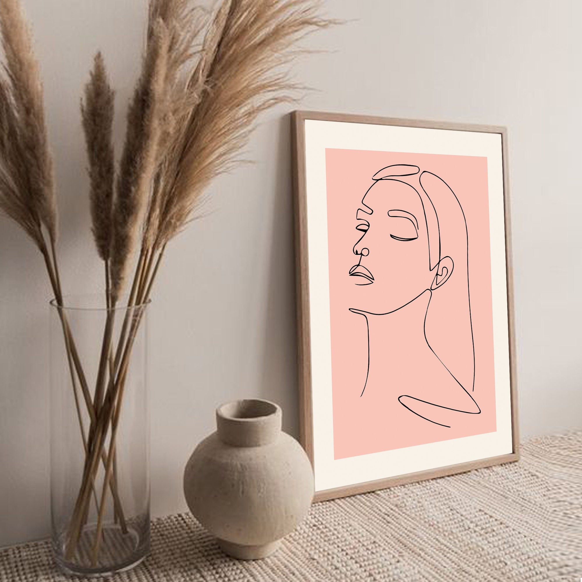 Line Art Print Line Art Woman Woman Line Drawing Woman - Etsy