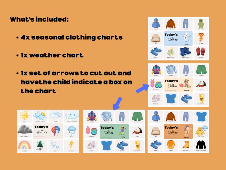 Clothing Routine Visual Support PDF | Autism, Non-verbal, Special Needs ...