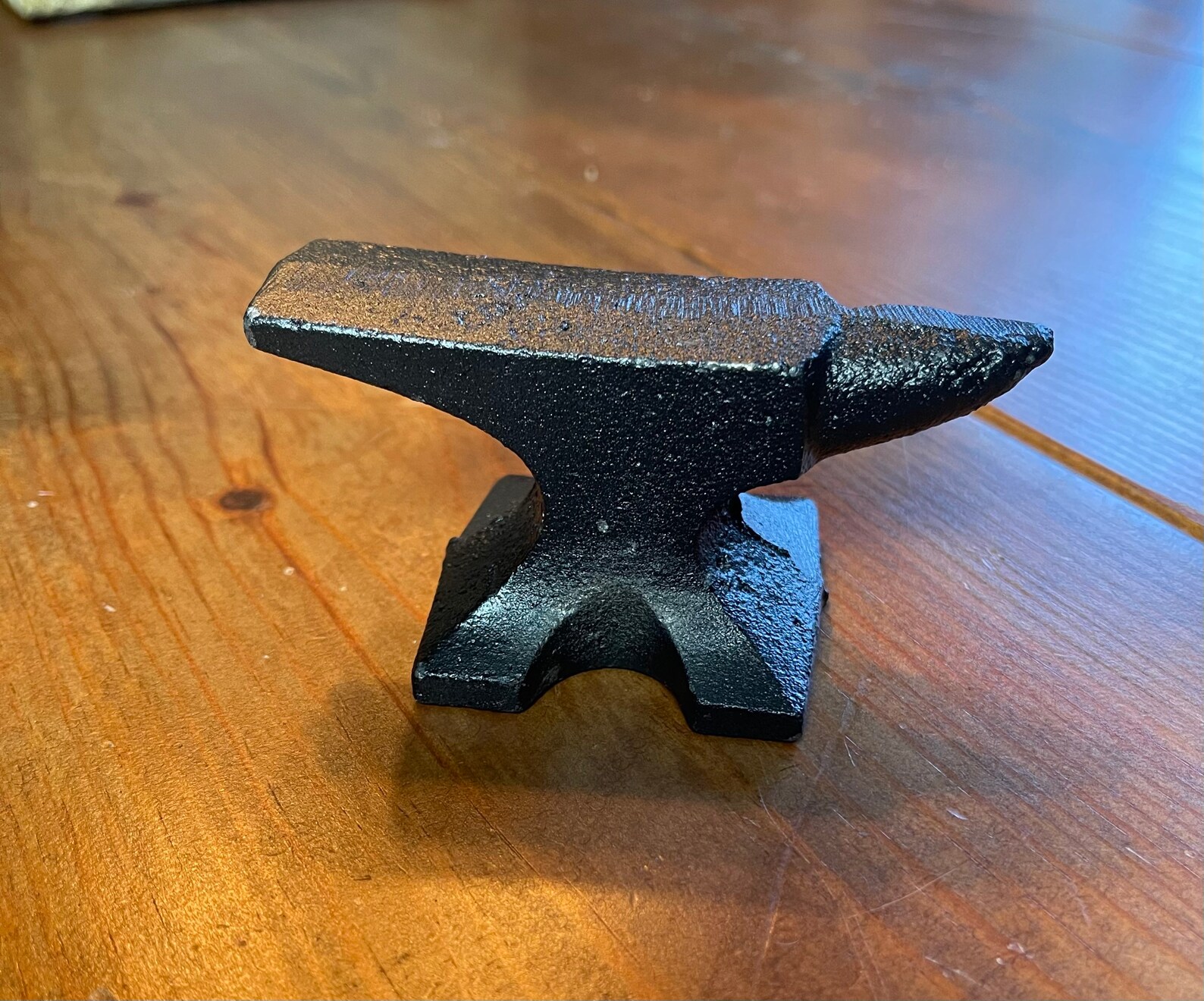 Cast Iron Mini Anvil Paperweight Shelf/art - Etsy
