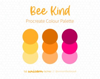 Bee Color Palette - Etsy