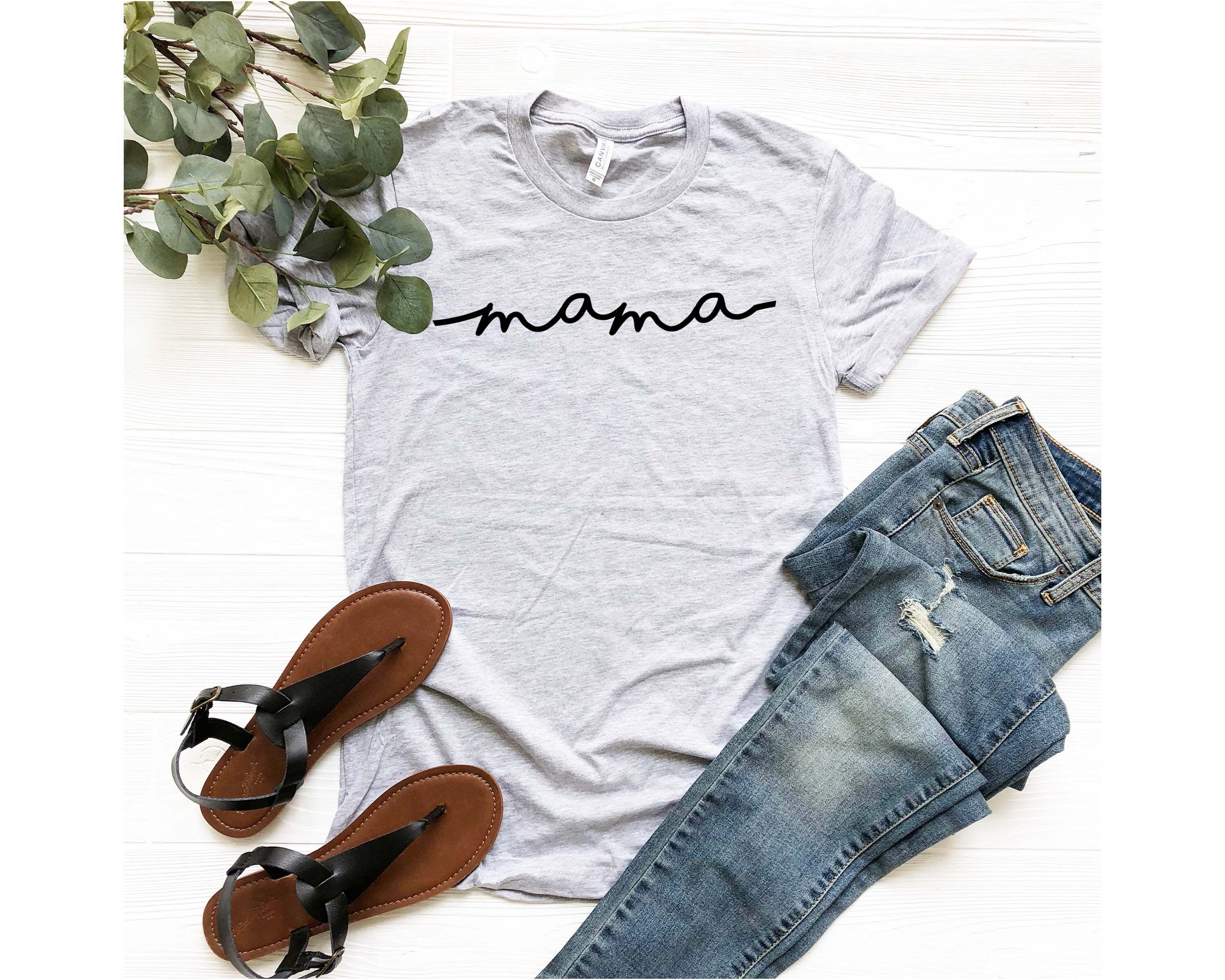 Mama Shirtmom Shirts Mom Life Shirt Mommy Shirt Shirts For Etsy Uk