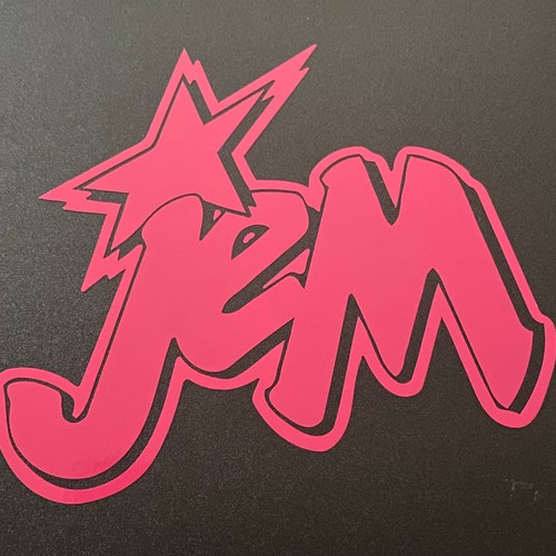 Jem and the Holograms Jerrica / Jem Singing Vinyl Decal - Etsy
