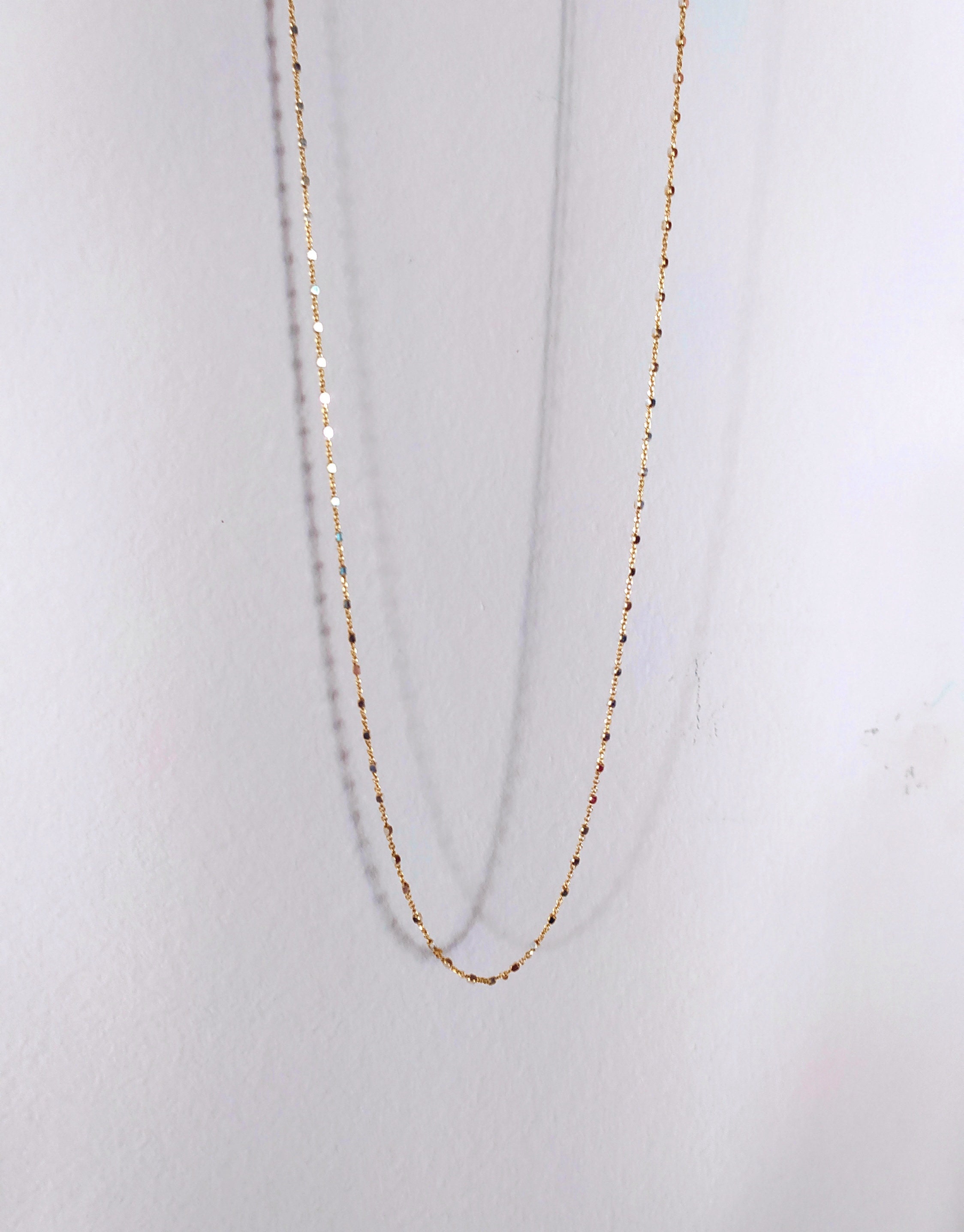 Eclipse / Collar de cadena satélite / Collar de capas / Collar - Etsy ...