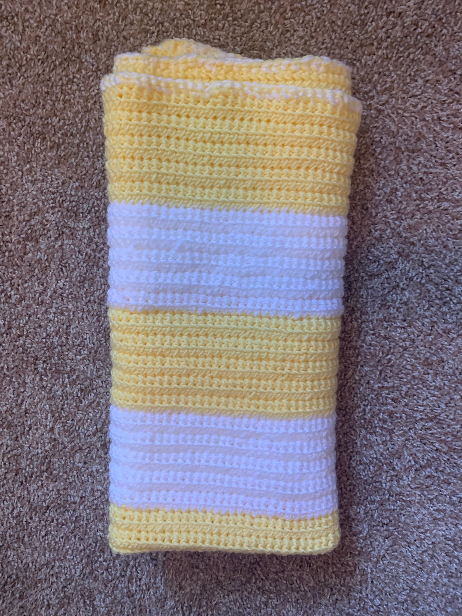 Handmade Crochet Baby Crib Blanket - Etsy