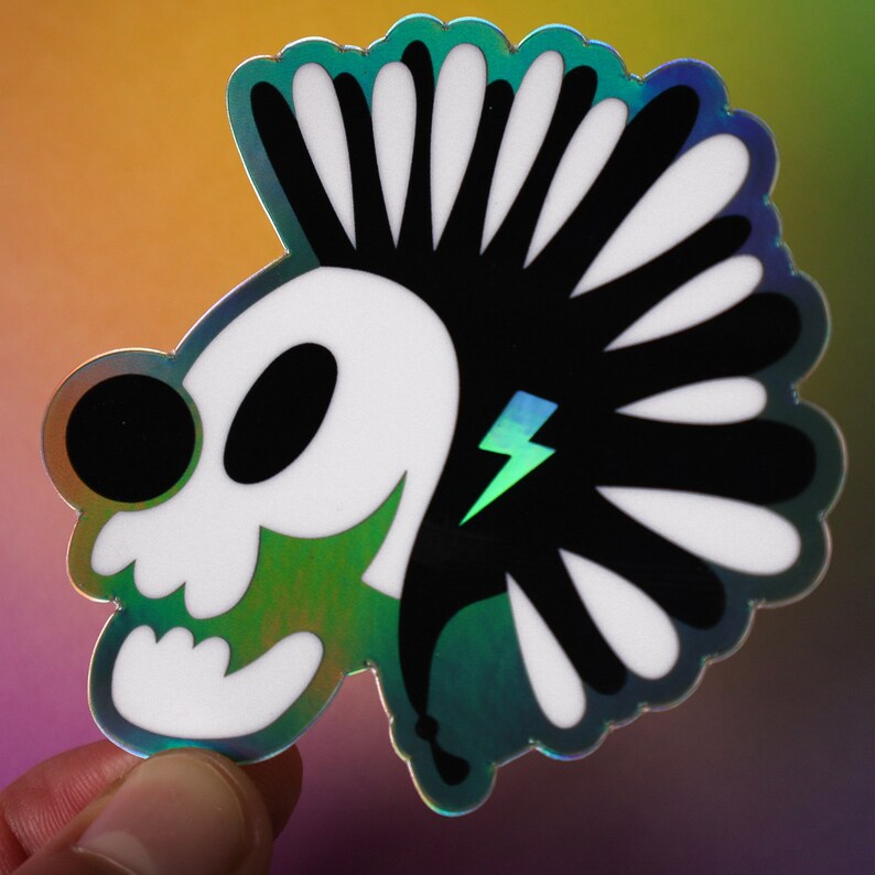 Mocosos Holographic Sticker - Etsy
