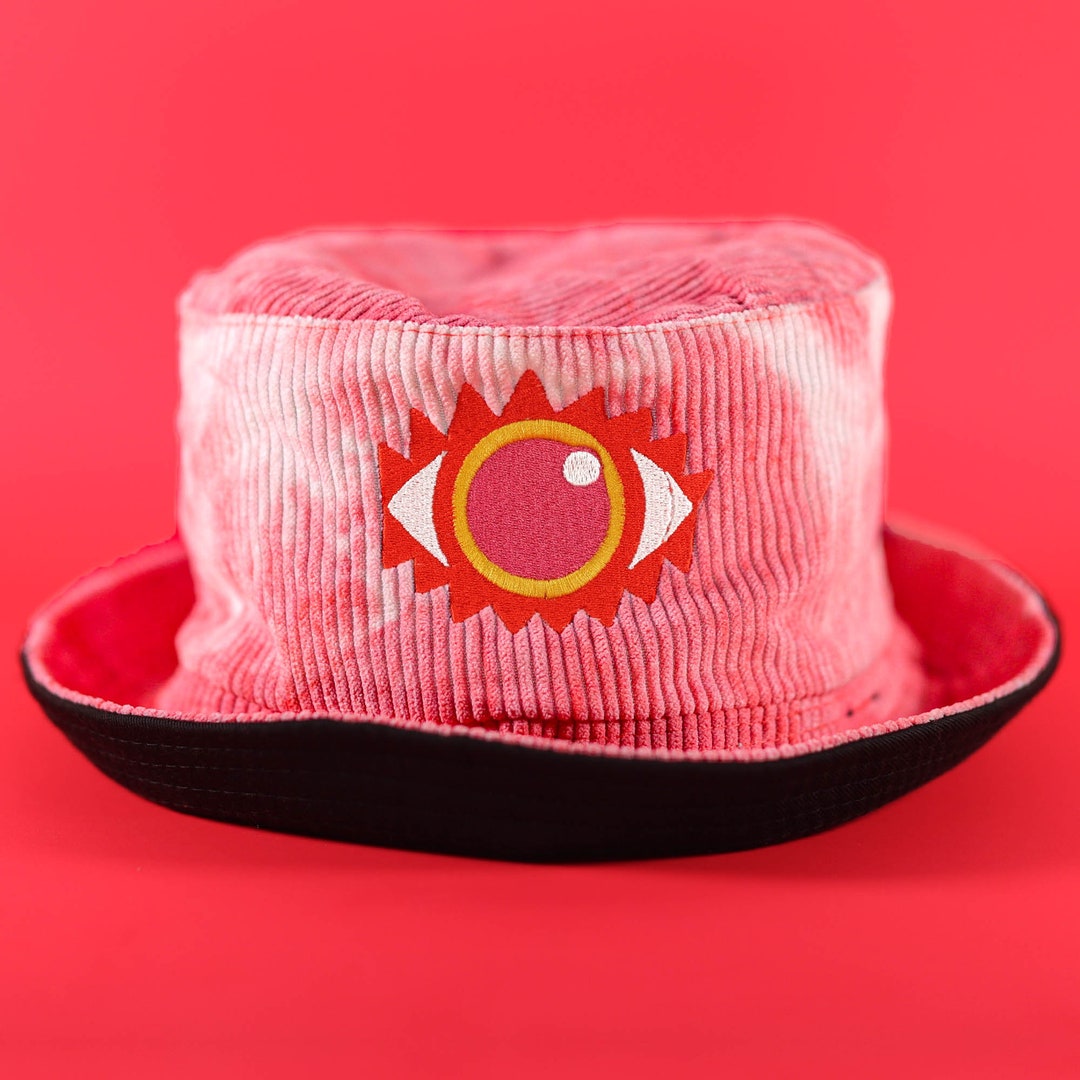 Rose Tie Dye Corduroy Bucket Eye Hat - Etsy