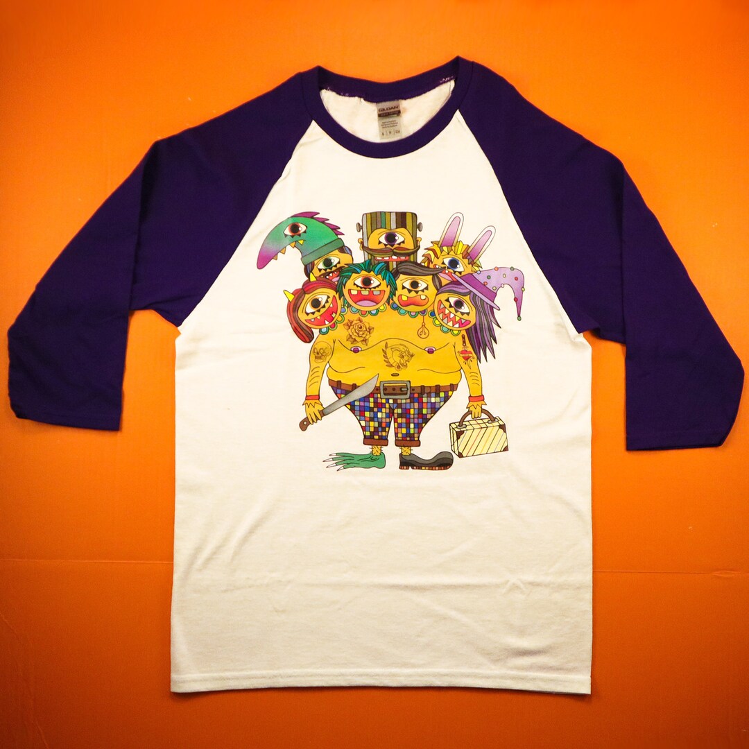 7 Head Monster Tshirt - Etsy