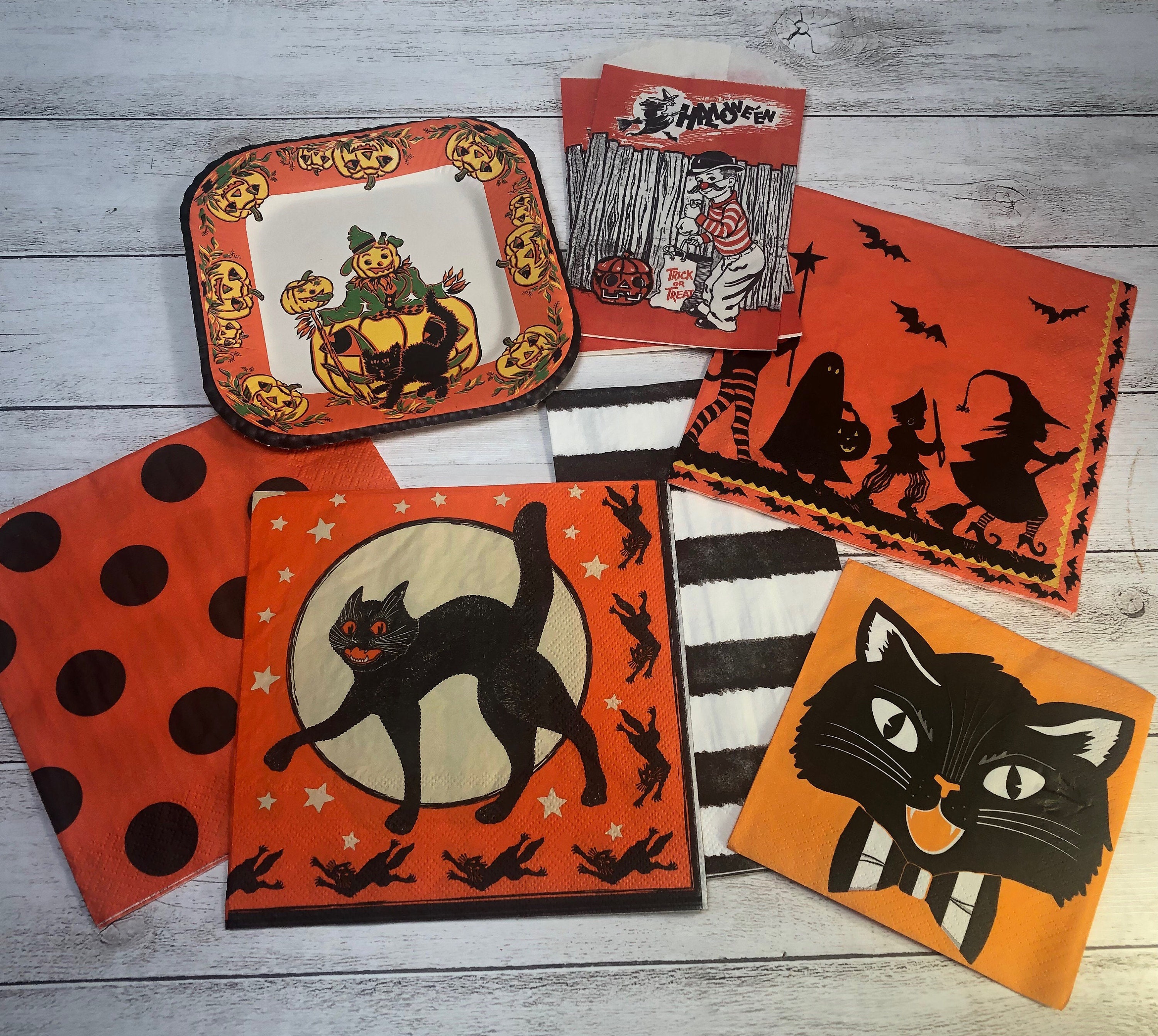 REAL VINTAGE Halloween Ephemera Bundle With Vintage Style - Etsy
