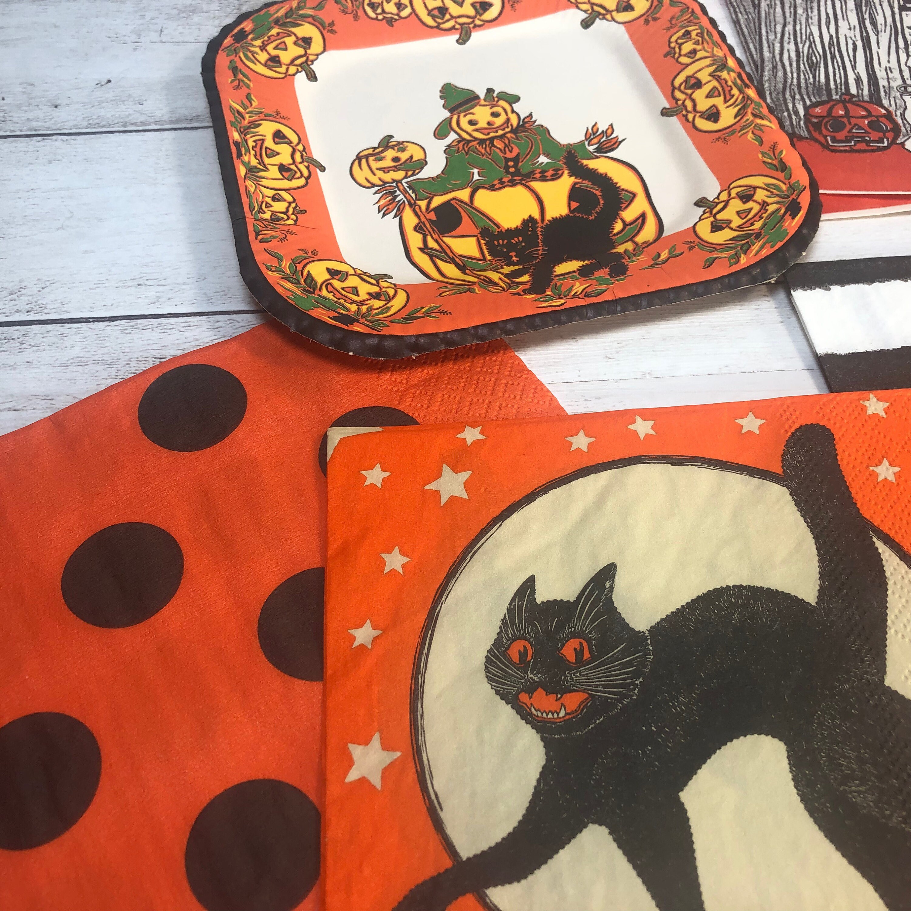 REAL VINTAGE Halloween Ephemera Bundle With Vintage Style - Etsy
