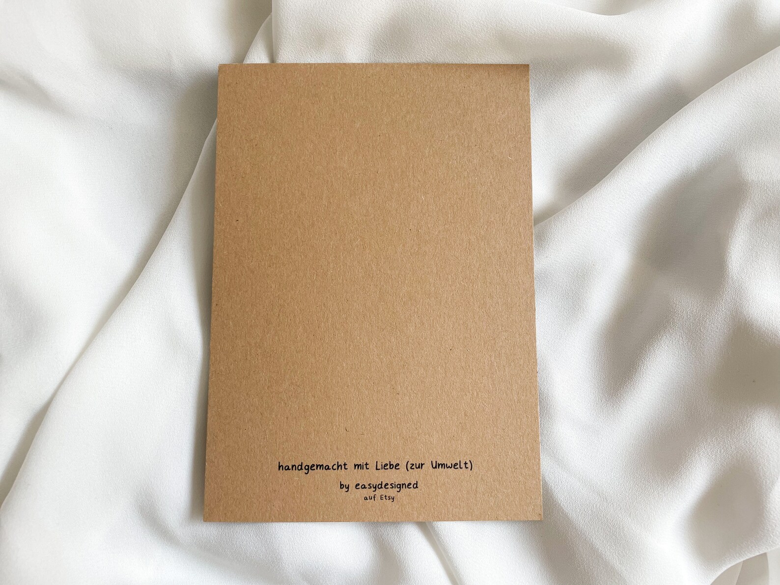 Personalisierte nachhaltige Postkarte aus Kraftpapier Geschenk - Etsy.de