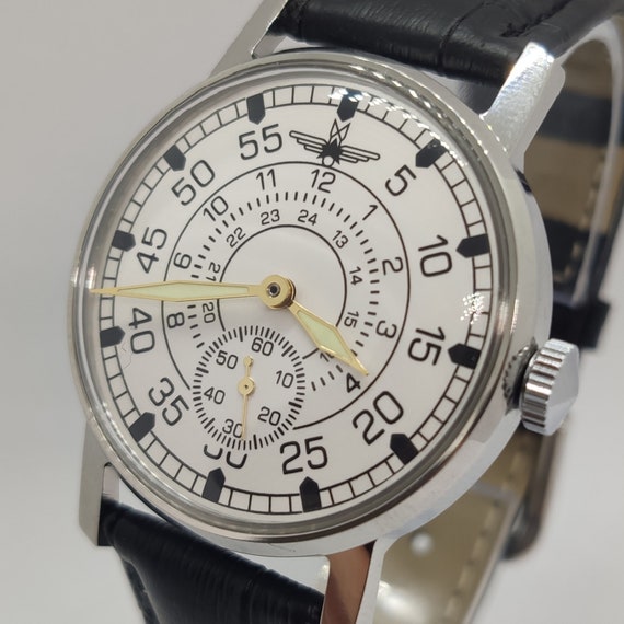 Wrist Watch Pobeda Aviation -Men's Mechanical watch, … - Gem