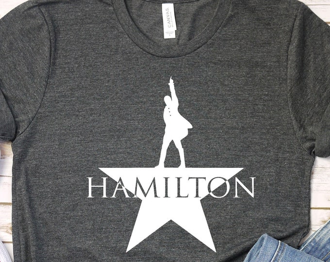Rise up Alexander Hamilton Tshirt, Hamilton T-shirts, Hamilton Shirt ...
