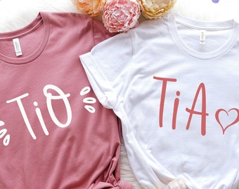 Tio and Tia Shirts - Etsy