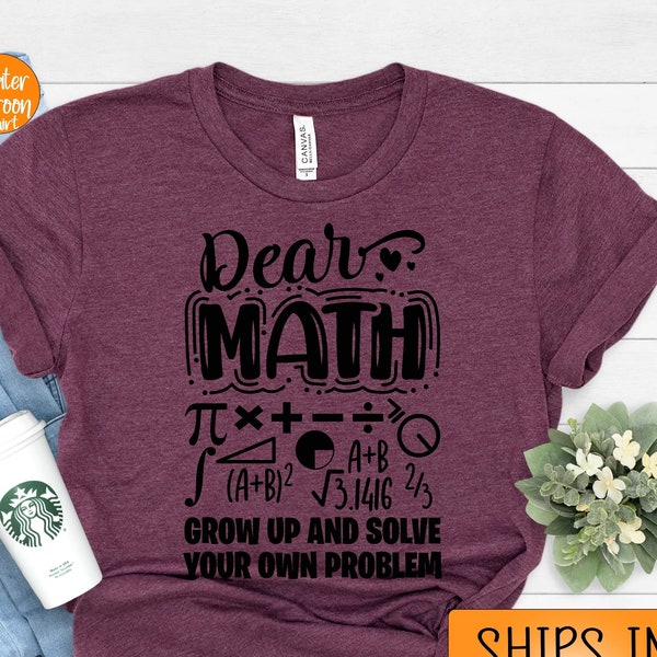 Math T Shirt - Etsy