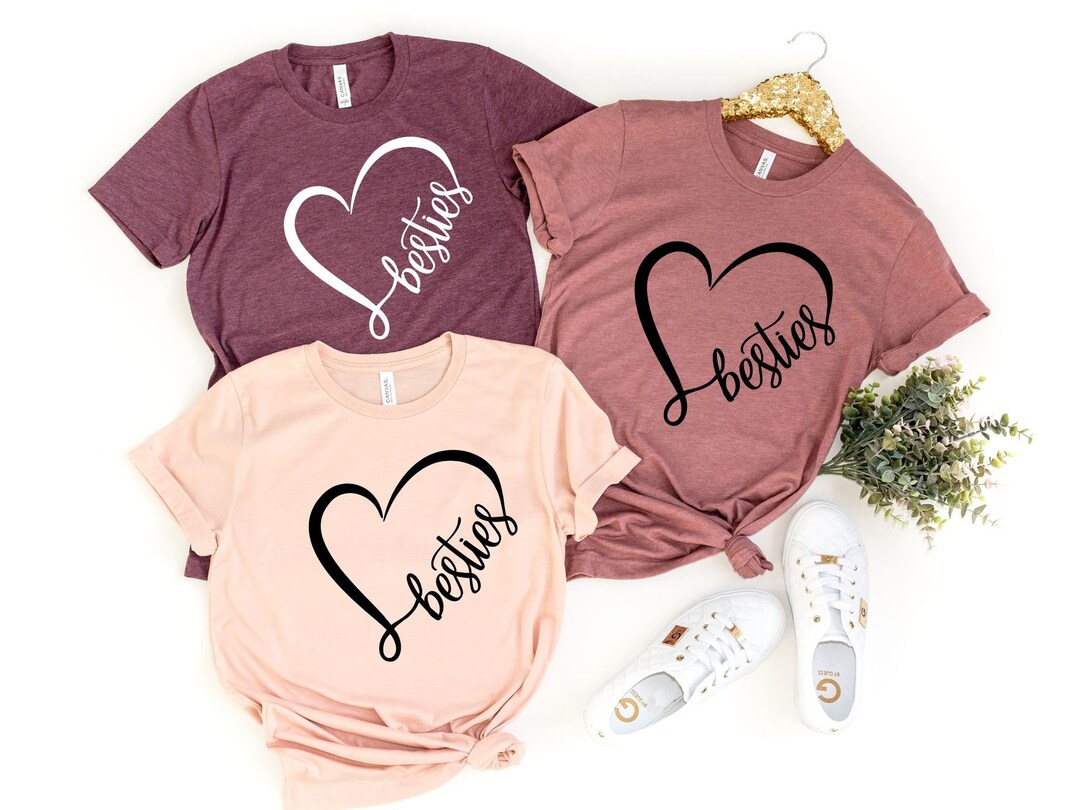 Best Friends Shirts, Besties Matching Shirt, Best Friends Shirt ...