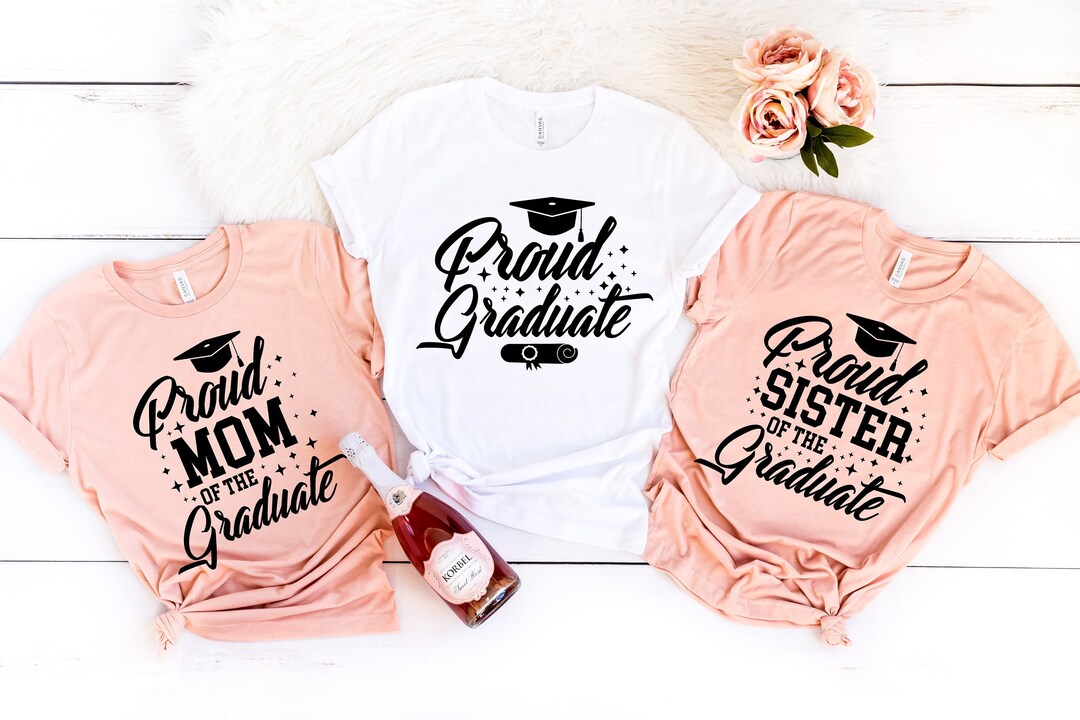Graduation, Graduation Shirt, Graduate Shirt, Proud Mom of the Graduate ...