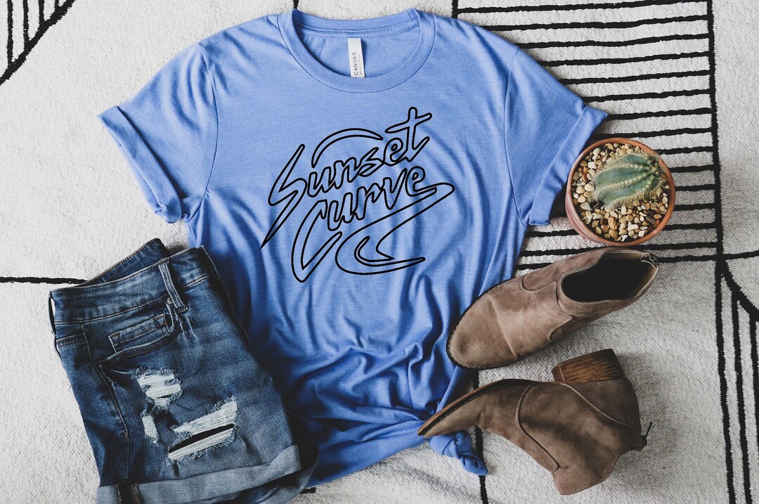 Sunset Curve Shirt, Inspired Band Adult T-shirt, Youth T-shirt, Long ...