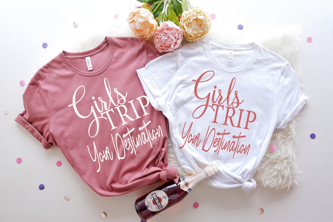Girl's Trip 2023 Shirt, Custom Trip Shirt, Girls Trip Shirts, Girl's Vacation Shirt,best Friends ...