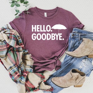 Hello Goodbye Sweatshirt , Klaus Hargreaves Shirt, Umbrella Academy ...