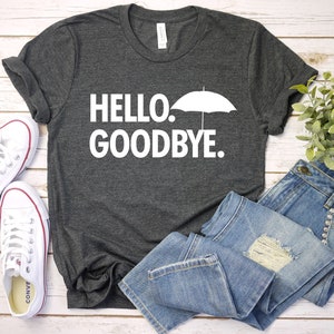 Hello Goodbye Sweatshirt , Klaus Hargreaves Shirt, Umbrella Academy ...