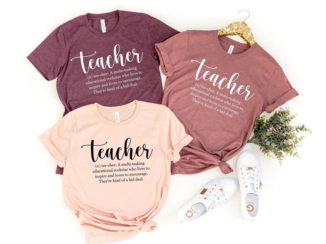 Teacher Shirts,teacher Life Definition, Teacher T Shirt,funny Teacher ...