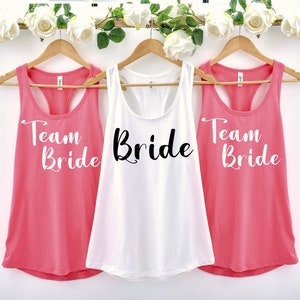 Team Bride Shirts, Bride Shirt, Bride Squad T-shirts, Hen Party T ...