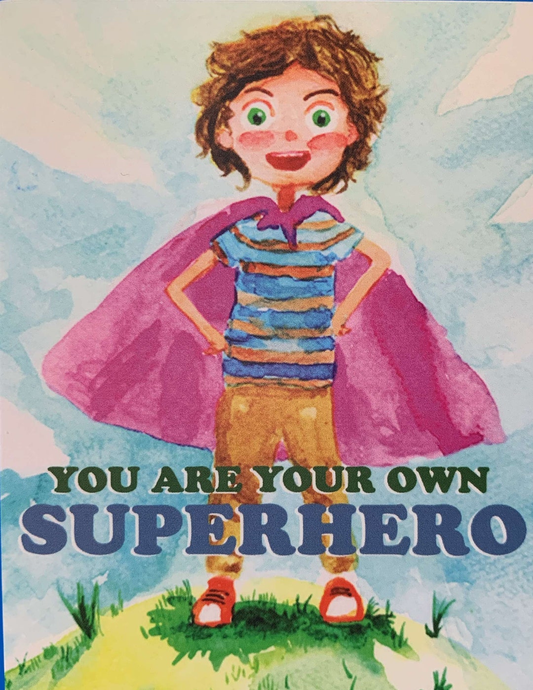 Sticker - You Are Your Own Superhero - Etsy
