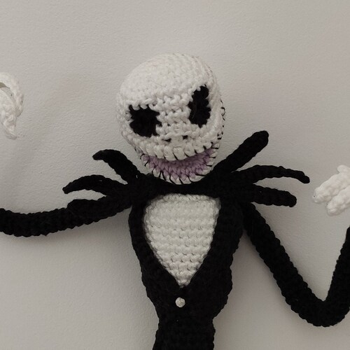 Jack Skellington Crochet Pattern 16 Inch Ready for Halloween - Etsy