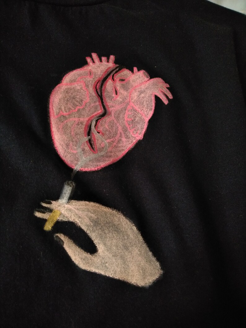 Custom Hand Painted T-shirt - Etsy