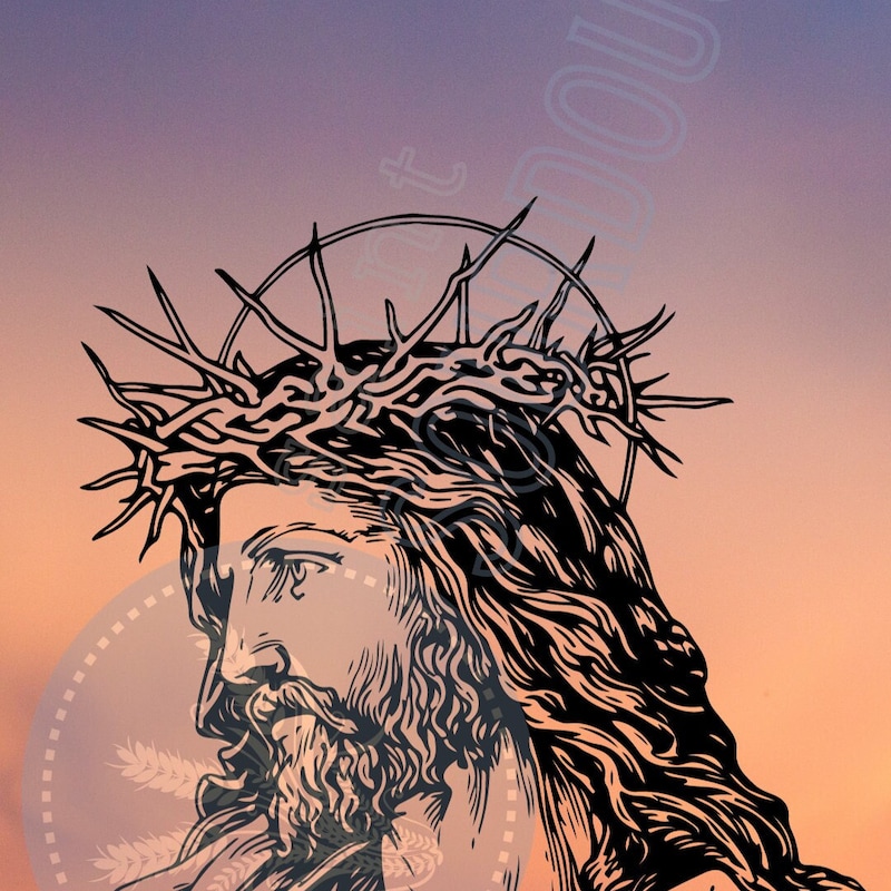 Wallpaper Jesus Digital - Etsy