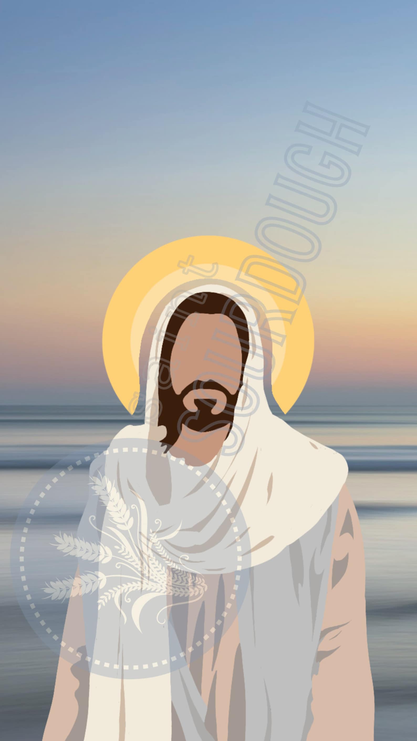 Jesus Phone Wallpaper Christian Minimalist Digital Download - Etsy
