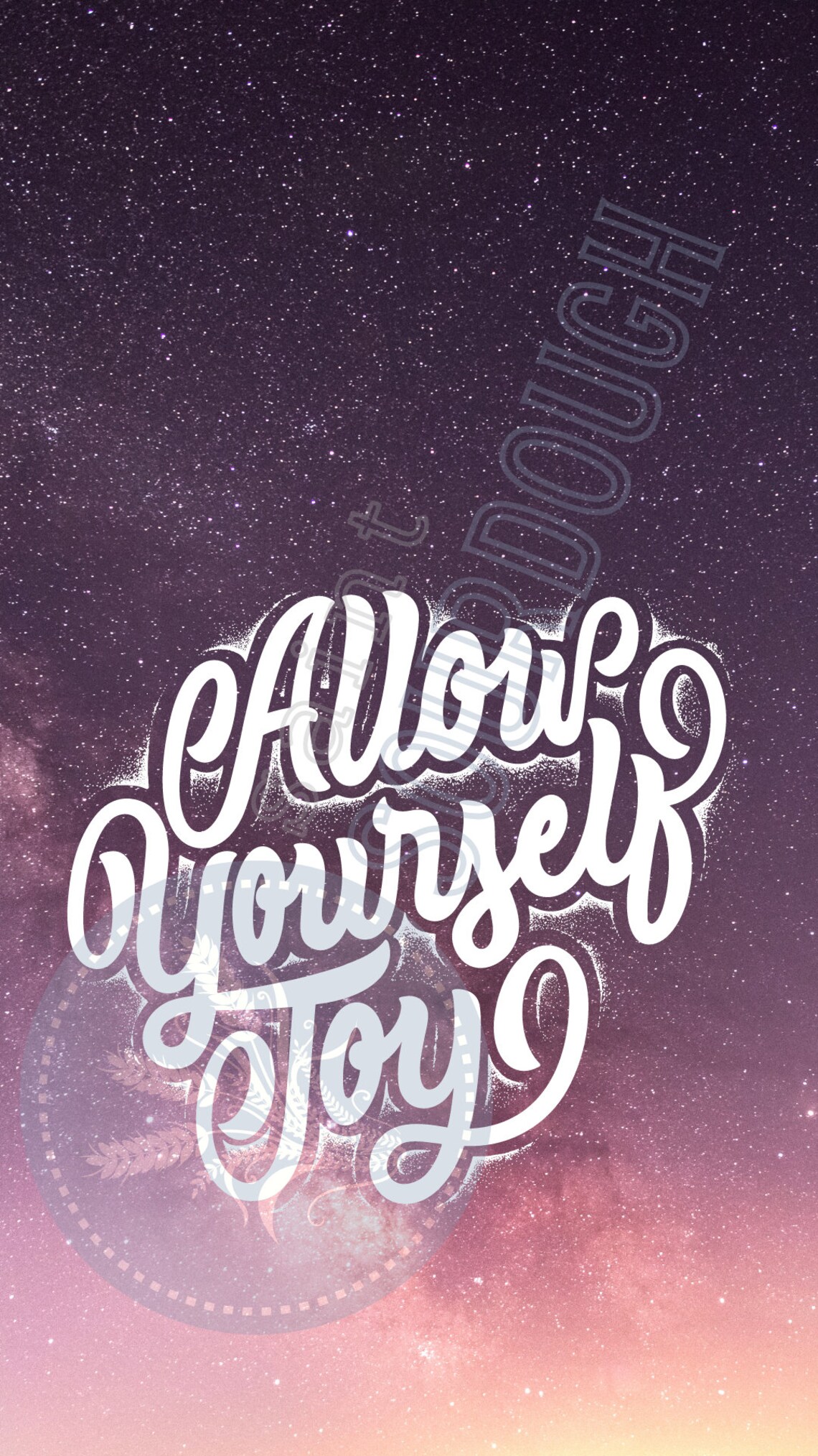 Motivational iPhone Wallpaper Quote Saying Screen Digital Downloadable ...