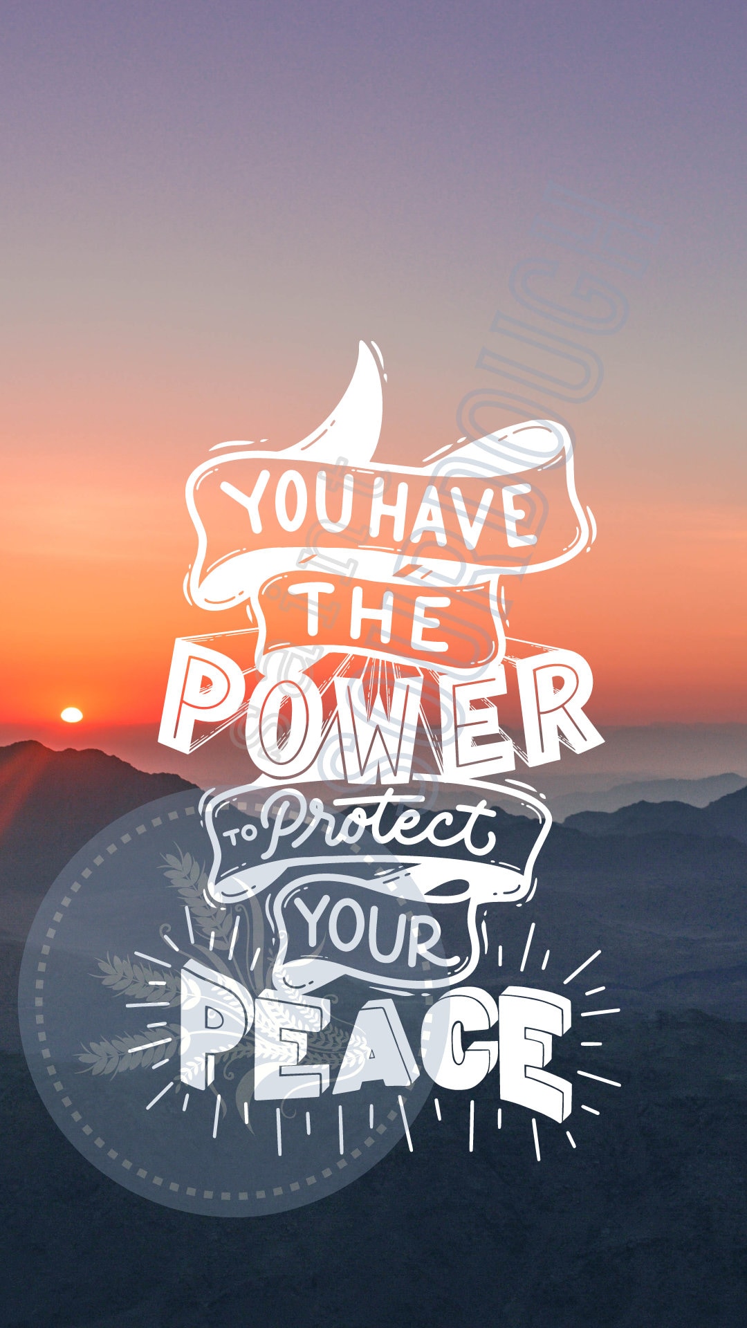 Motivational iPhone Wallpaper Quote Saying Screen Digital Downloadable ...