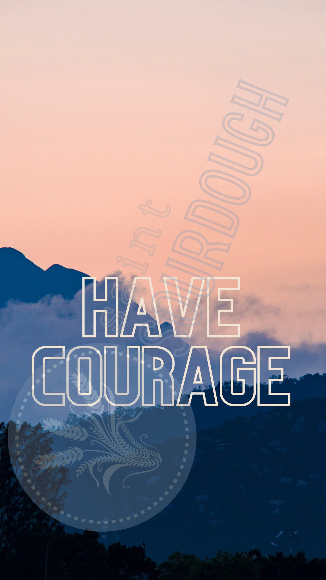 Motivational iPhone Wallpaper Quote Saying Screen Digital Downloadable ...