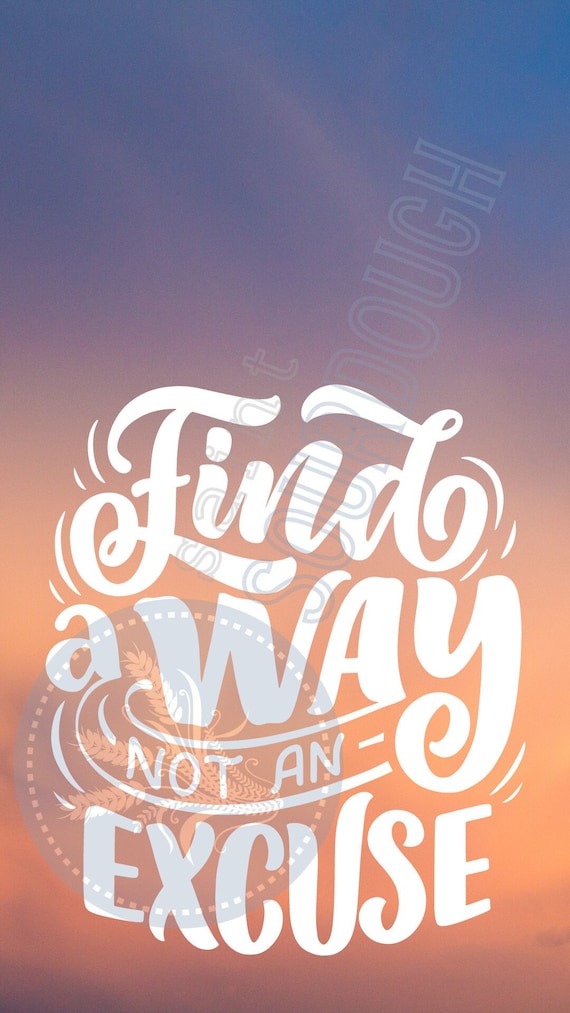 Motivational iPhone Wallpaper Quote cheapest Saying Screen