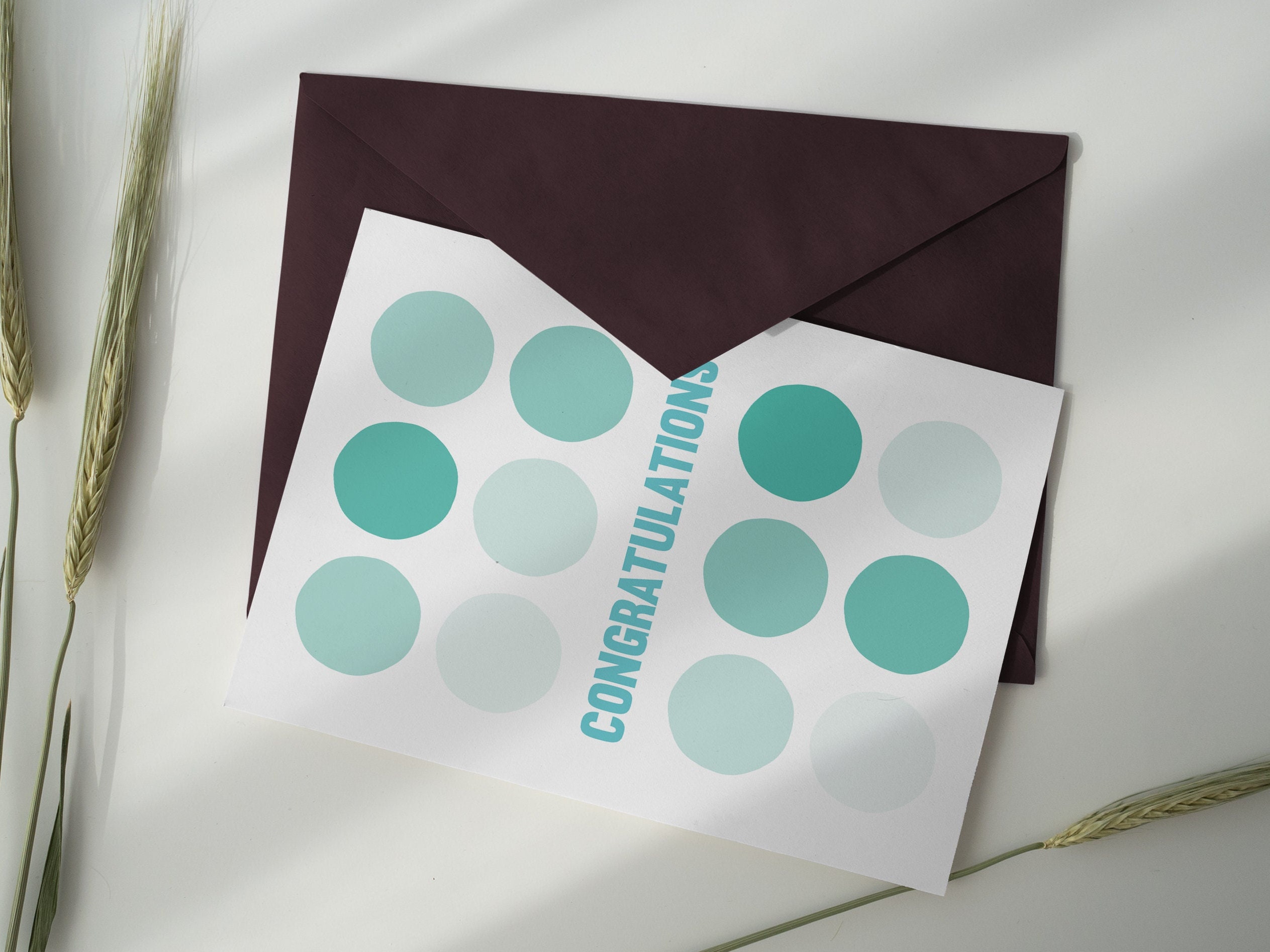 Printable Celebrate Card Printable Pastel Color Congratulations Card ...